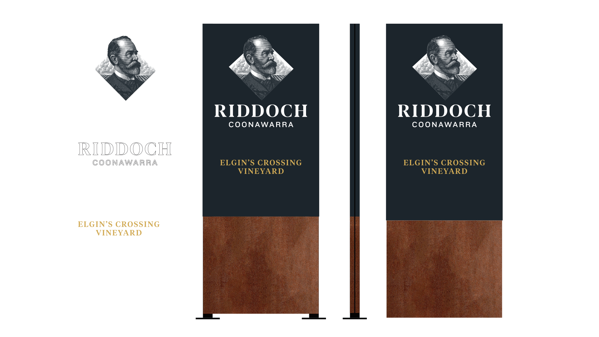 Riddoch Estate Signage | Red Jelly