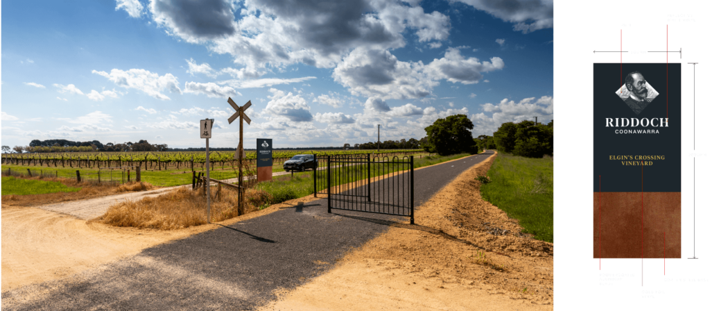 Riddoch Estate Signage | Red Jelly